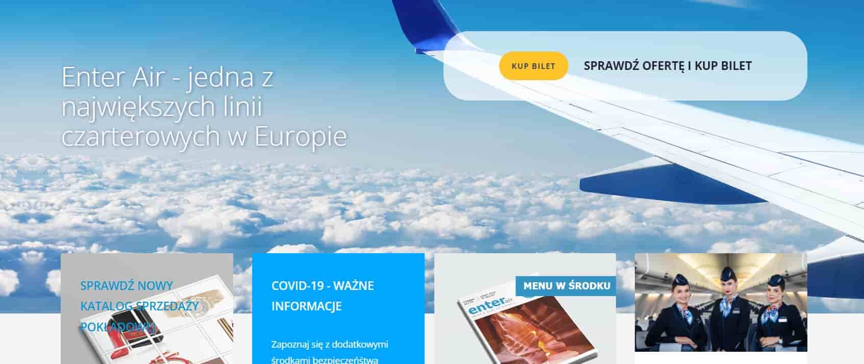 Enter Air opinie o linie lotniczej - czy jest bezpieczna? - NetTu.pl